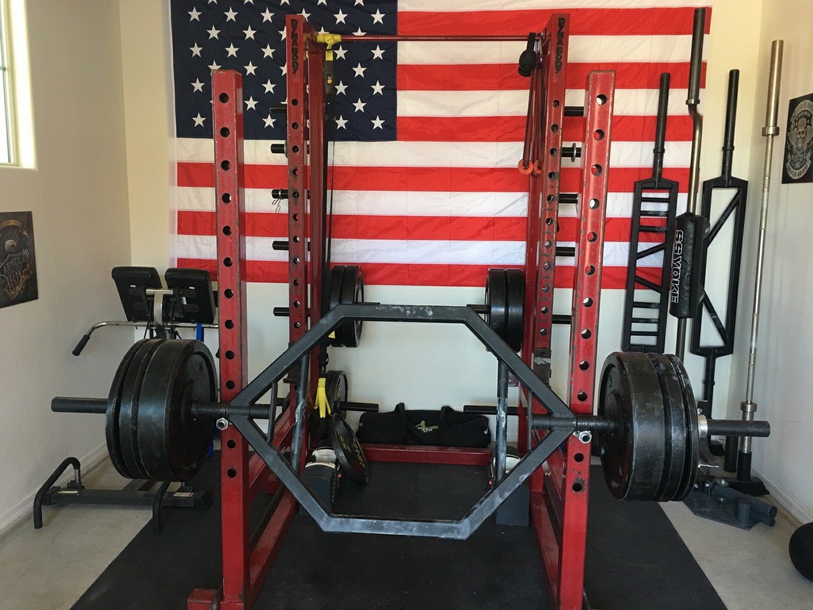 Custom Trap Bar : r/homegym